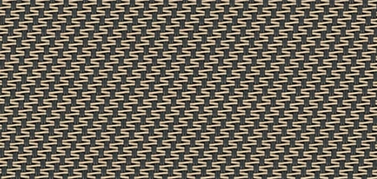 Tibelly Screendoek Zwart met Zand - T71812 | Screendoek.com